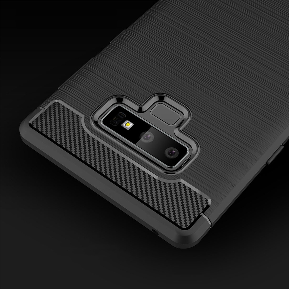 Flexi Slim Carbon Fibre Case for Samsung Galaxy Note 9 (Black)